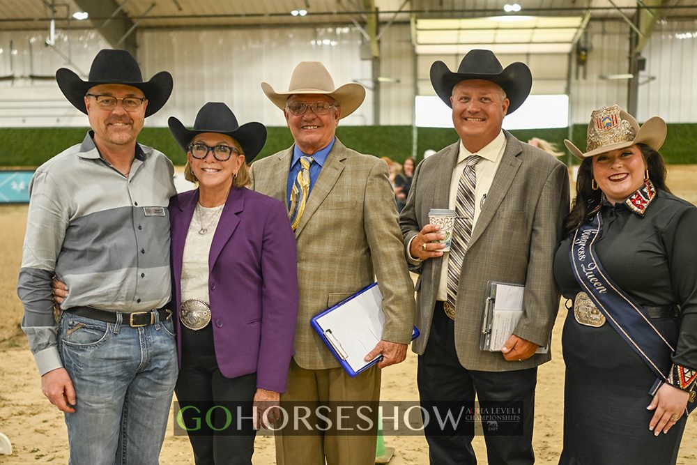 GoHorseShow - 45 AQHA East L1 Championships 2025 - Ali Hubbell judges ...