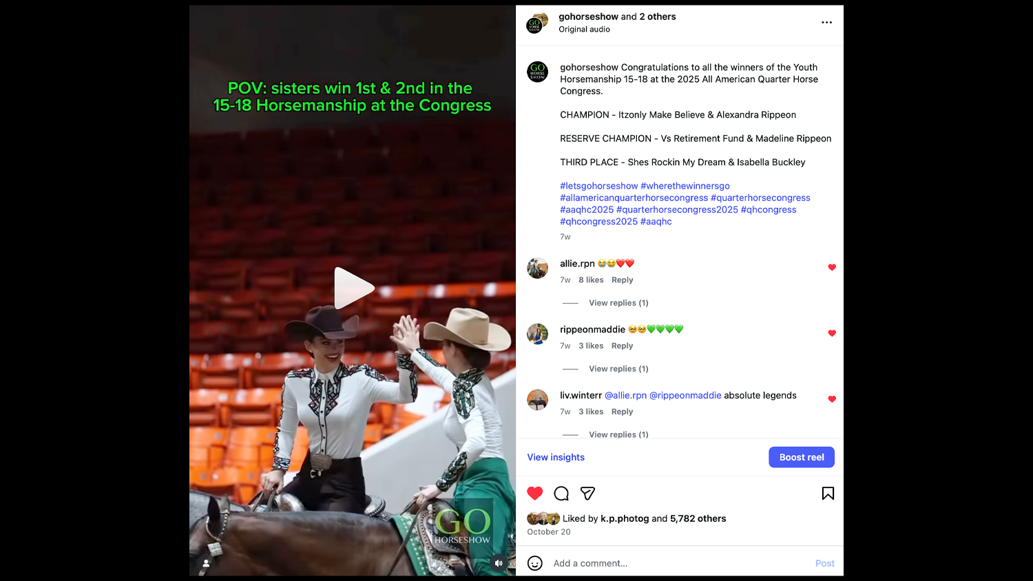 GoHorseShow - GoHorseShow’s Top Ten Moments of the Year for 2025: #10